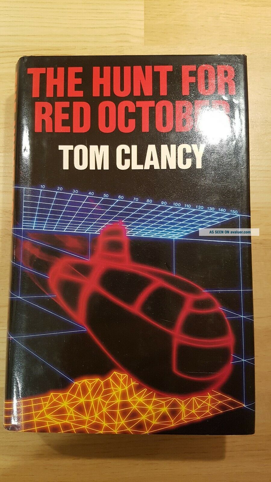 Tom Clancy The Hunt For Red October First Edition 2nd Reprint 1985 ...