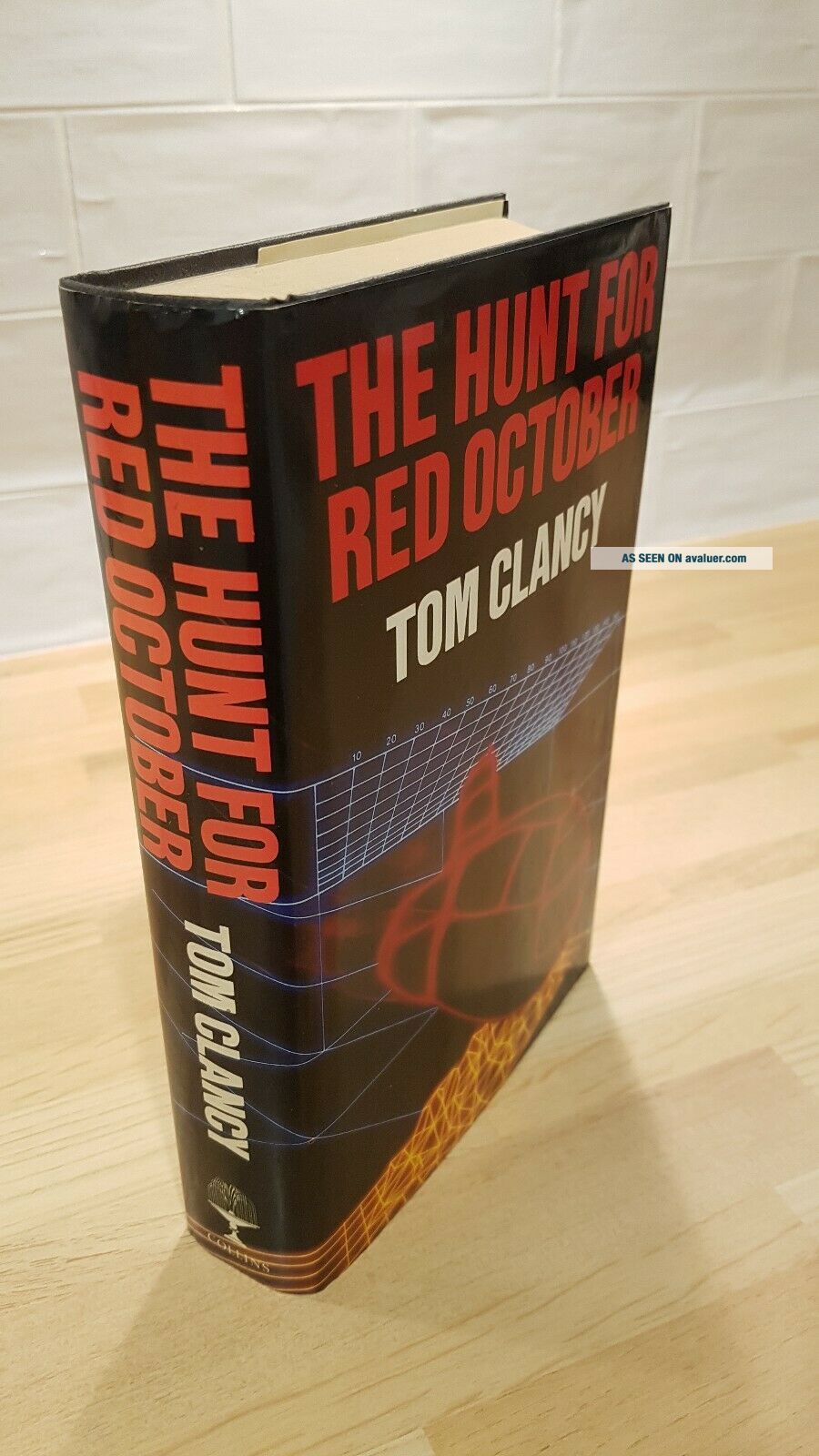 Tom Clancy The Hunt For Red October First Edition 2nd Reprint 1985 ...