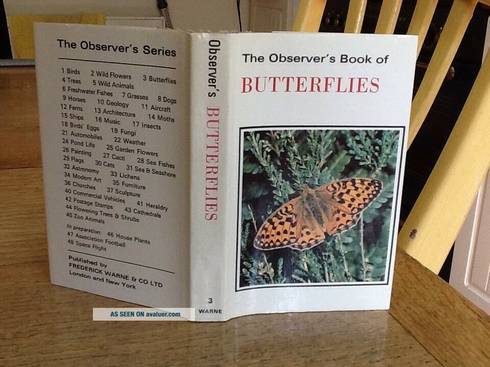 Observers Book Of Butterflies 1971: | #7633760