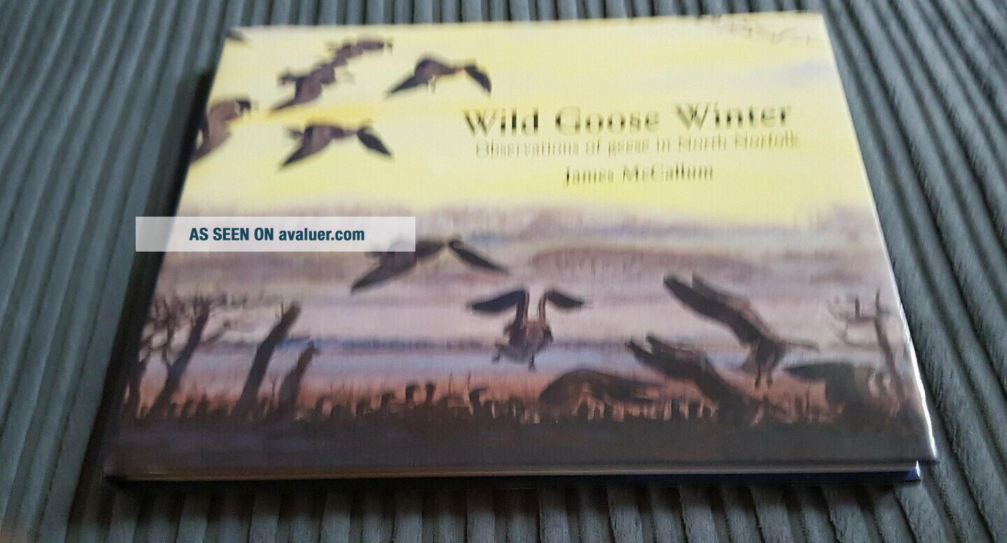 Wild Goose Winter Book Signed 2001 James Callum North Norfolk Geese ...