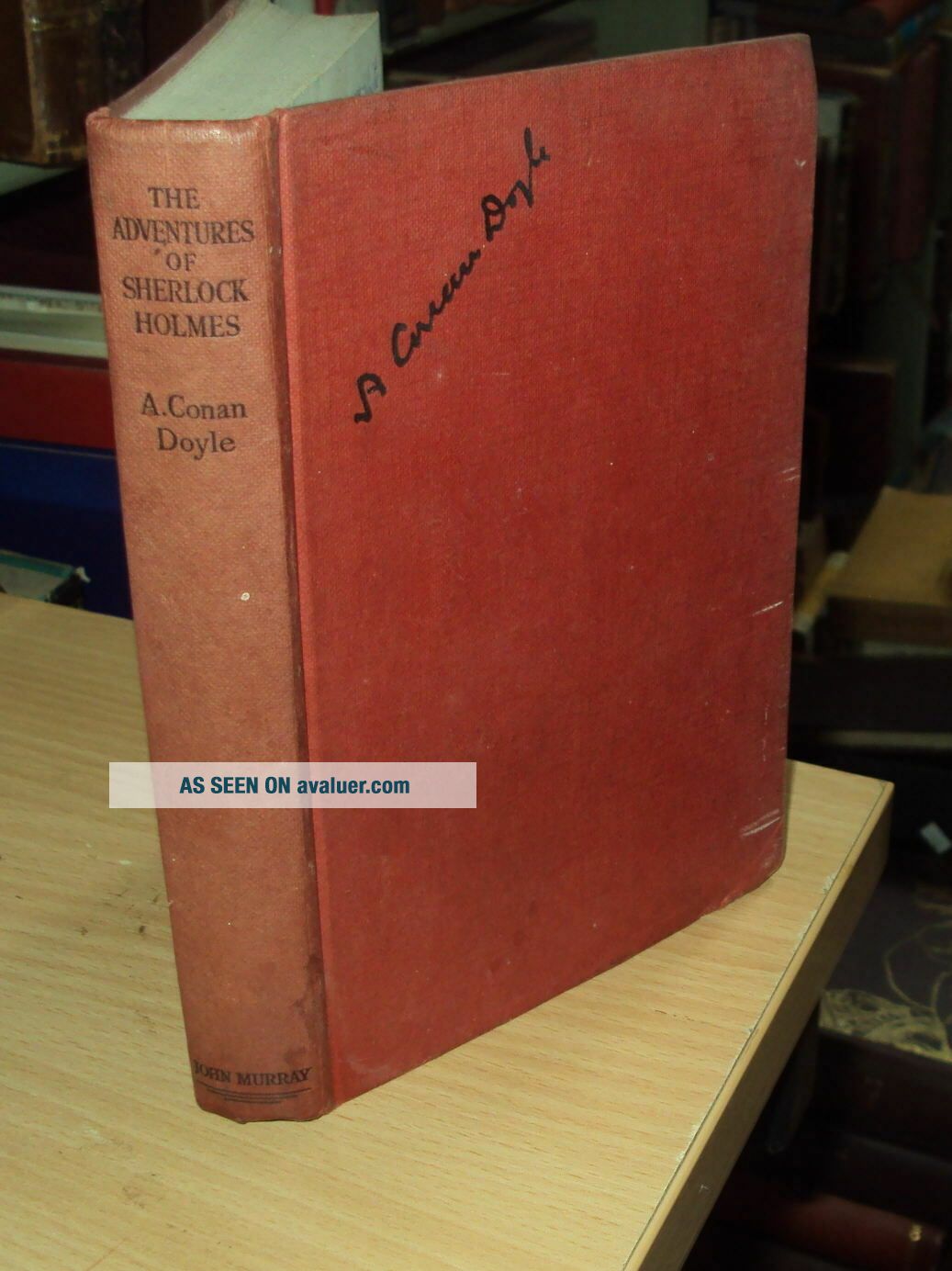 1951 - THE ADVENTURES OF SHERLOCK HOLMES & MEMOIRS By ARTHUR CONAN ...