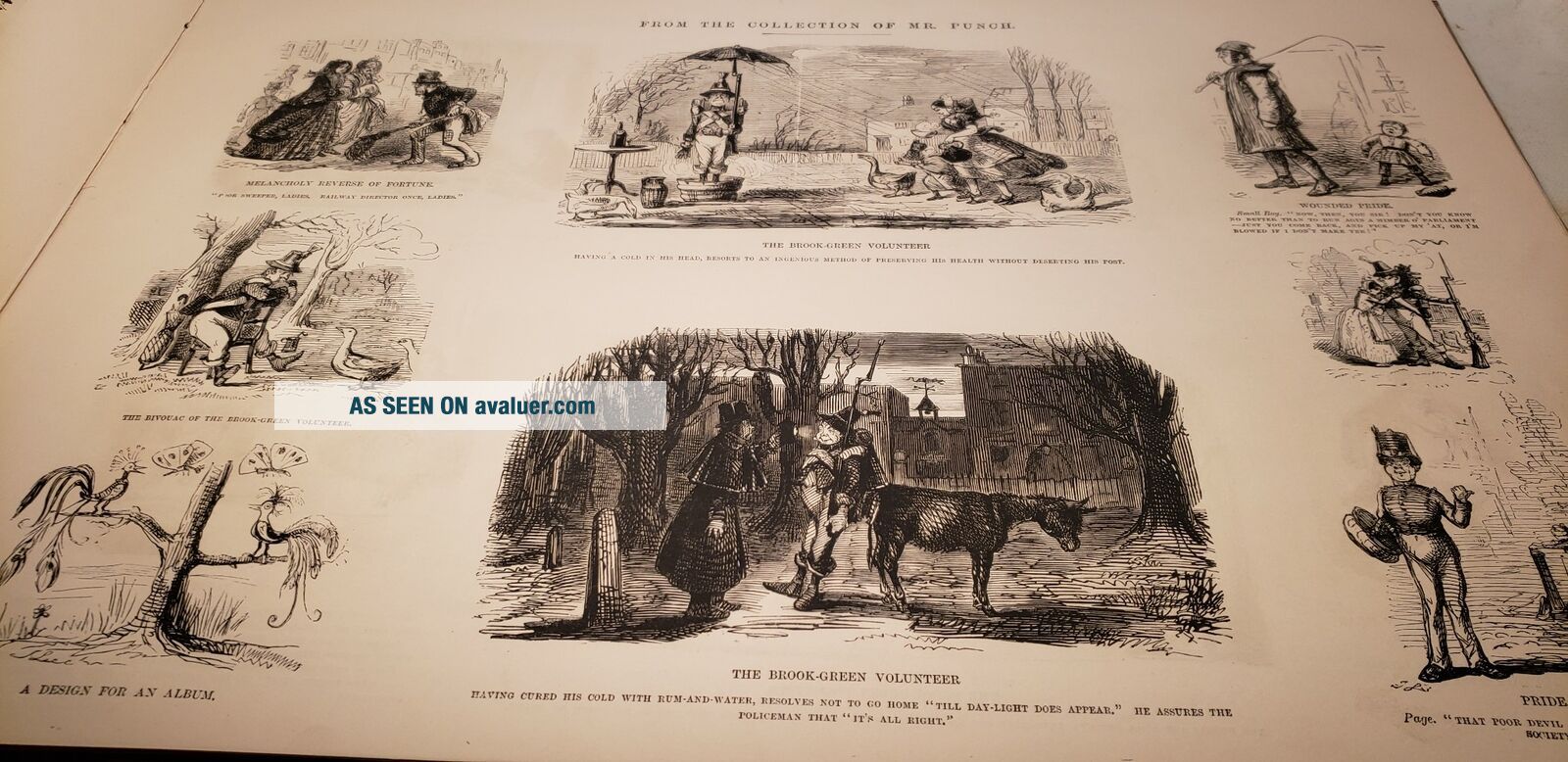 BOOK - 1850S JOHN LEECH ' S PICTURES OF LIFE & CHARACTER - MR PUNCH ...