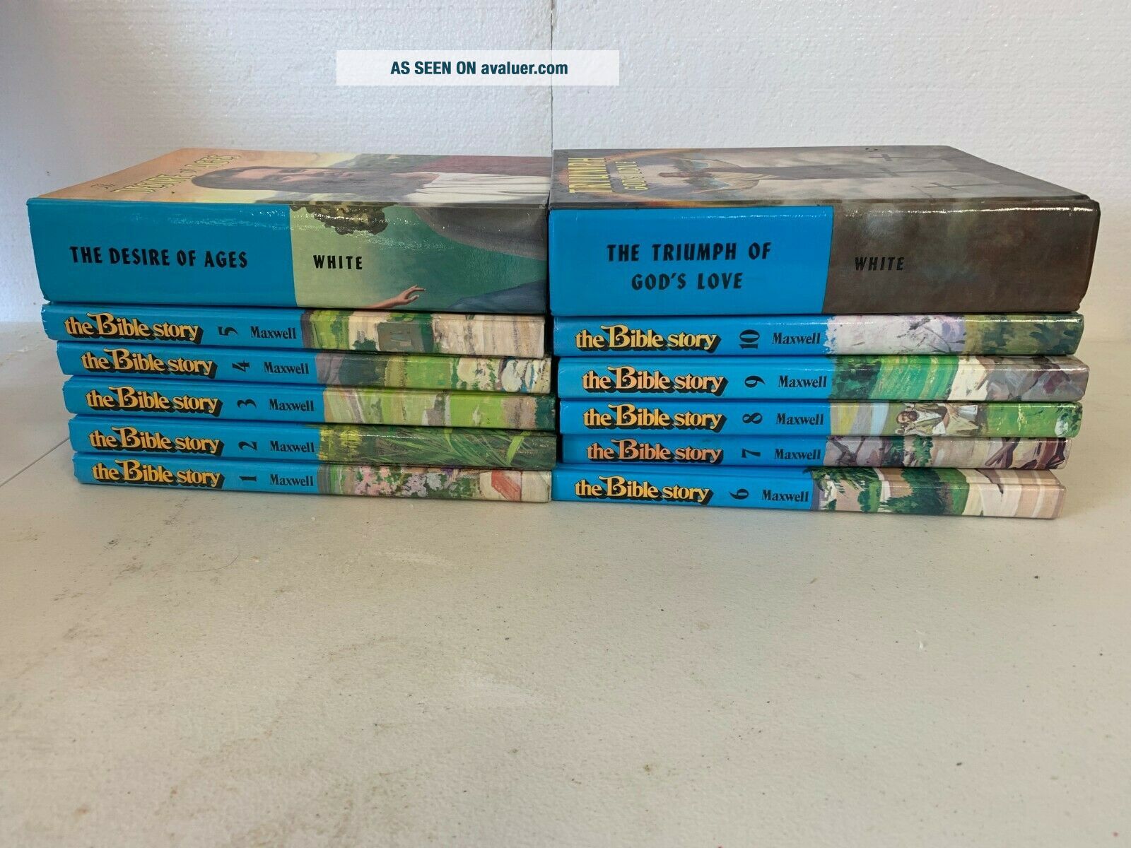 The Bible Story Arthur Maxwell COMPLETE 10 VOLUME SET Plus 2 | #7662006