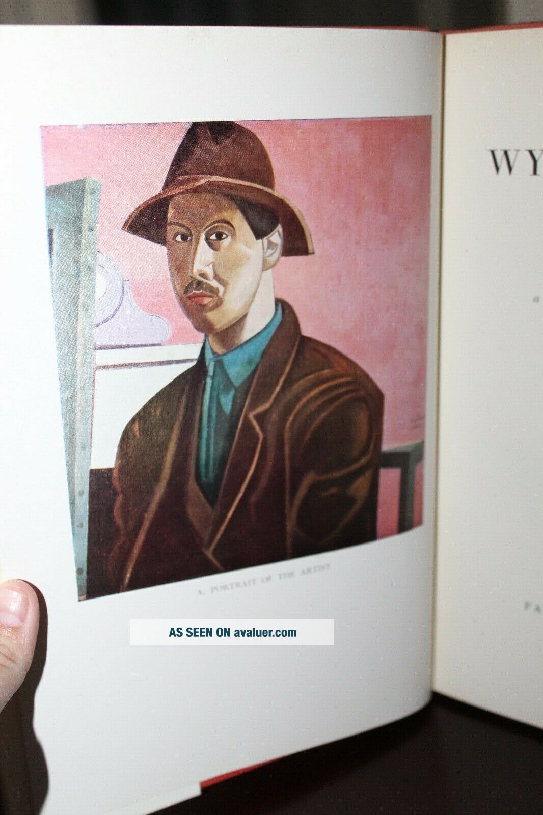 Vtg Art Book THE ART OF WYNDHAM LEWIS Poet Laureate Donald Hall | #7662842