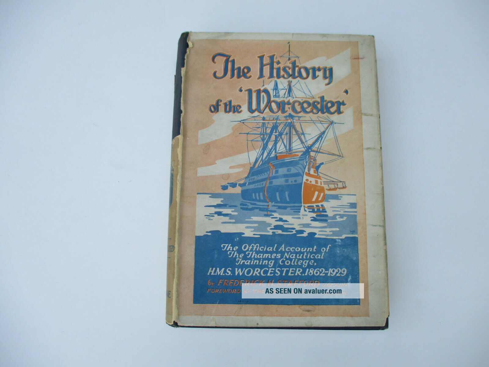HMS Worcester British Royal Navy Thames Training Ship Military History ...