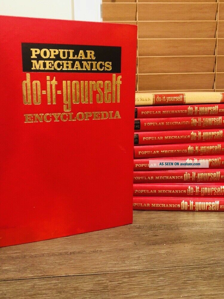 1968 Popular Mechanics Do - It - Yourself Encyclopedia 12 Volumes ...