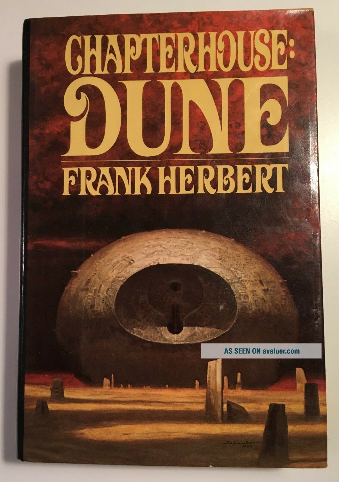 " Chapterhouse: DUNE " By Frank Herbert • (HC) Putnam (First Edition ...