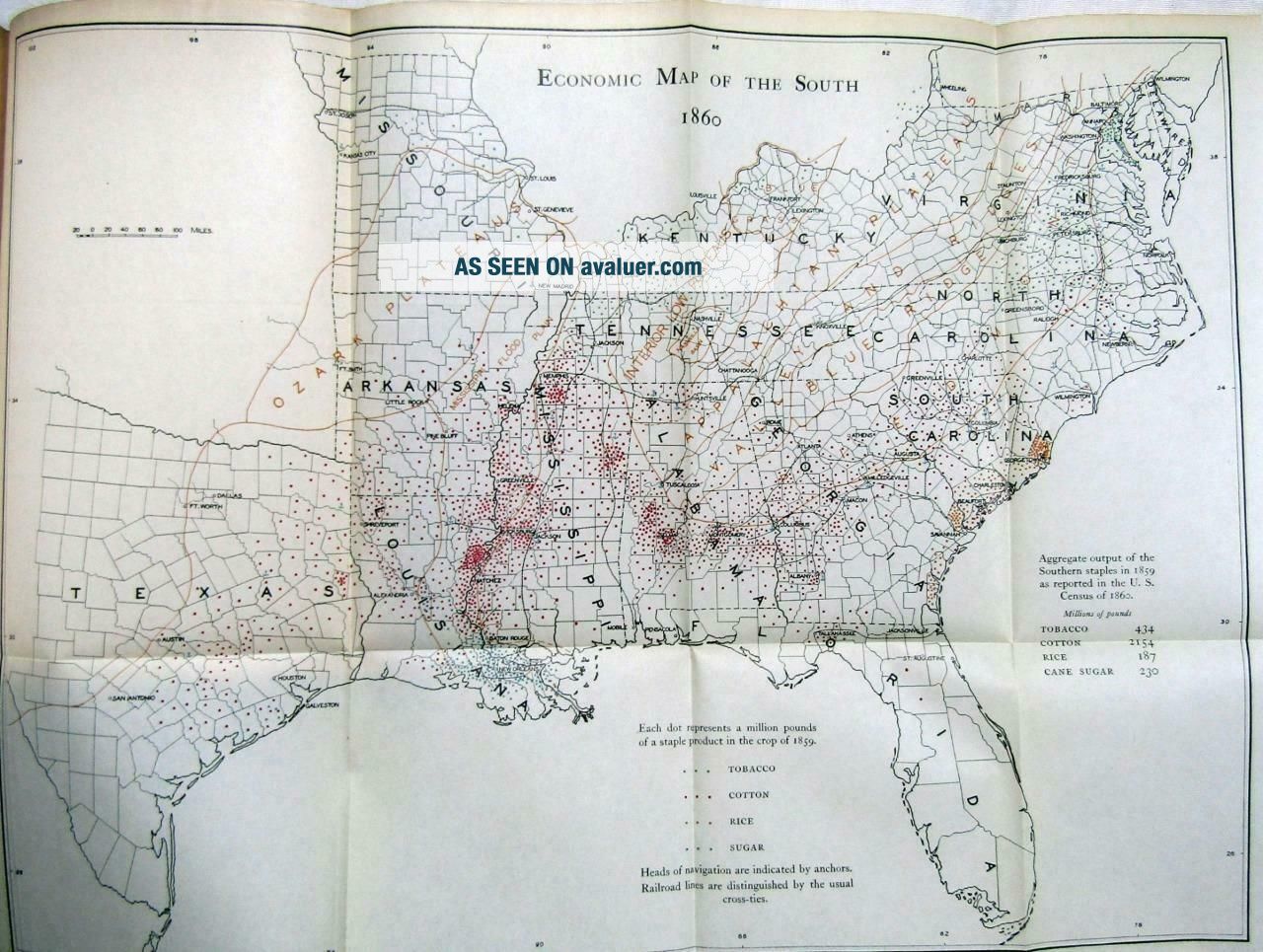 1929 SLAVERY – Life And Labor In The Old South – Ulrich B Phillips ...