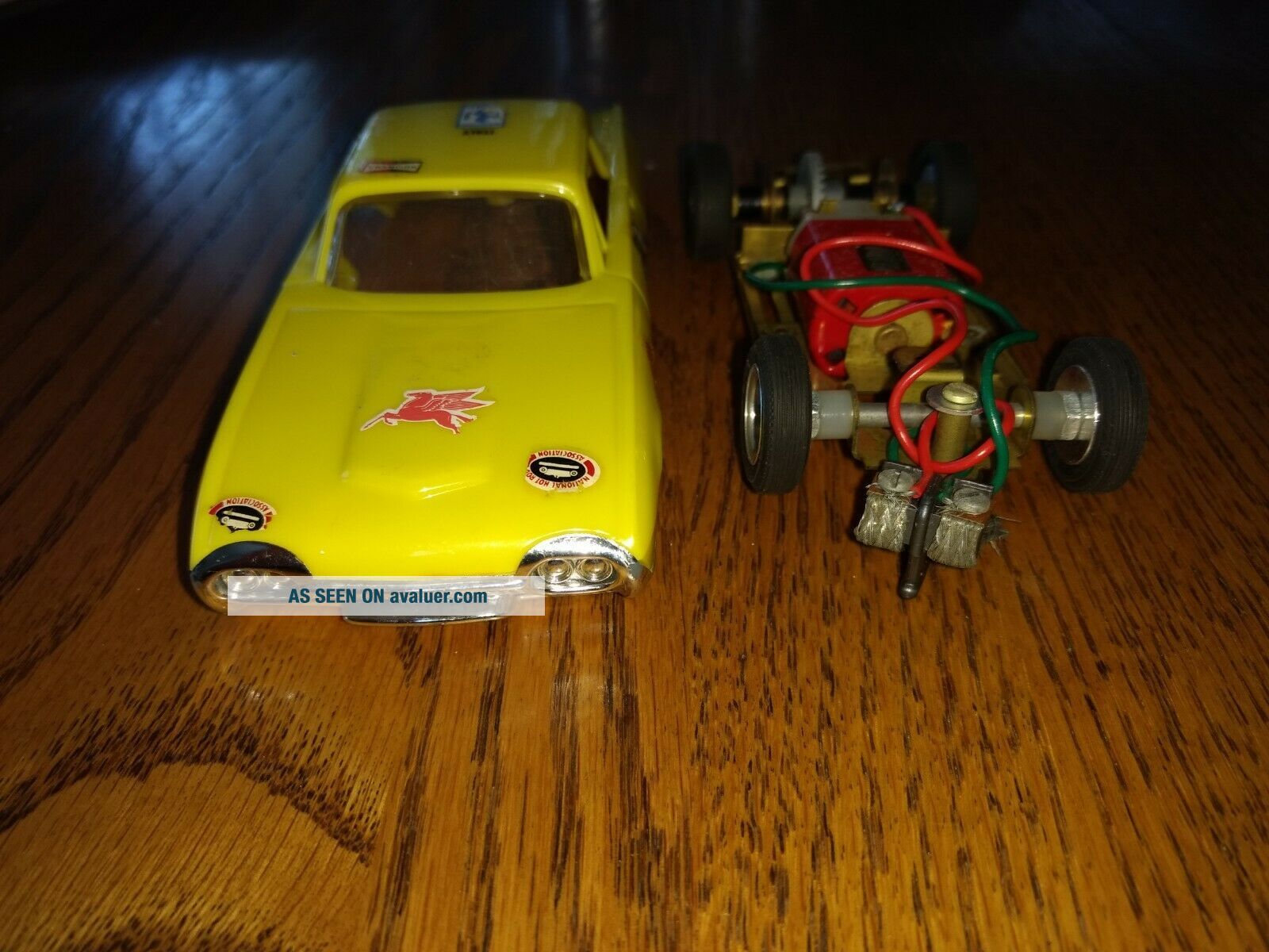 VINTAGE 1963 ELDON FORD THUNDERBIRD 1/32 SCALE SLOT CAR WHITE T - BIRD ...