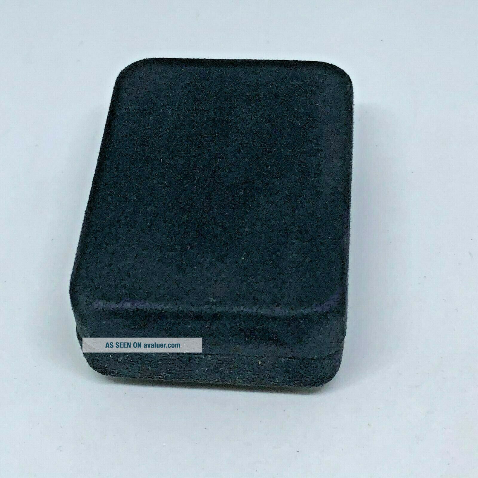 Vintage Tiffany & Co Empty Blue Or Blue Suede Presentation Necklace Box ...