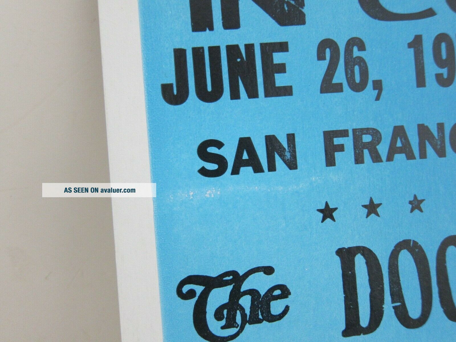 The Rolling Stones & Doobie Brothers VTG 1976 Silk Screen Concert ...
