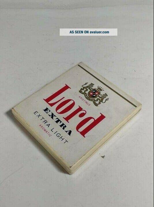 Vintage Kristinus Lord Extra Light Aromatic Plastic Cigarette Case ...