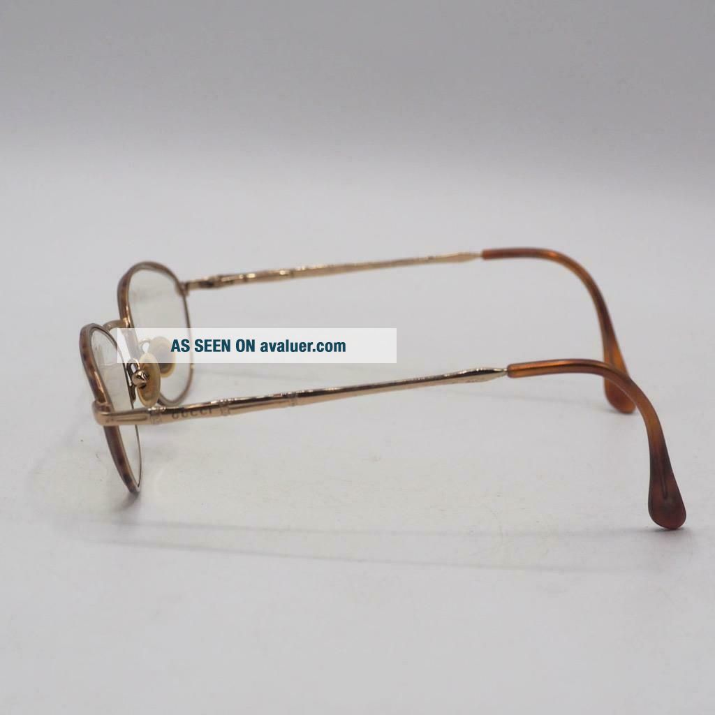 Vintage Gucci GG2613 Tortoise Shell Eyeglasses Sunglasses Frames Italy ...