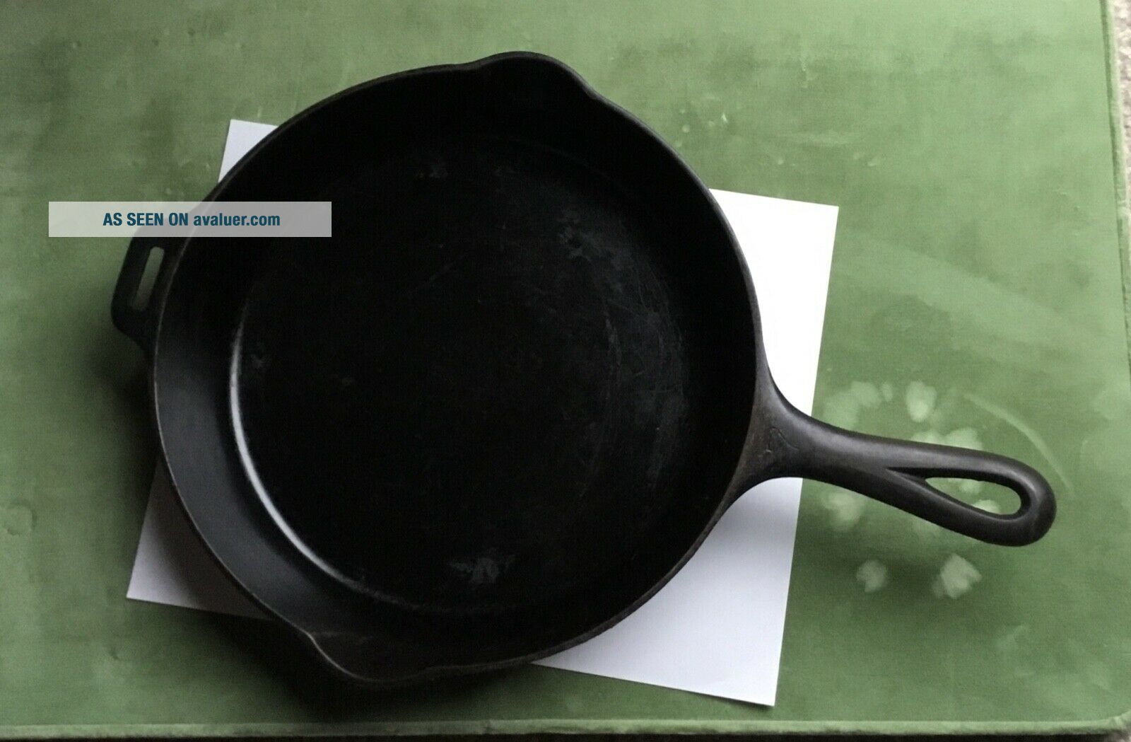 Vintage GRISWOLD Cast Iron Frying Pan Skillet Number 7 Cookware ...