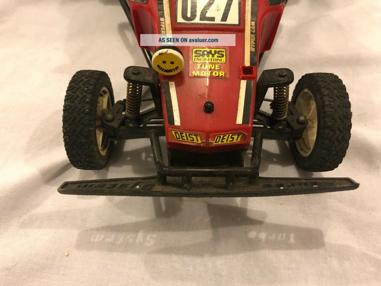 Vintage Tyco Turbo Hopper RC Remote Control Red 1980 ' S | #7771623