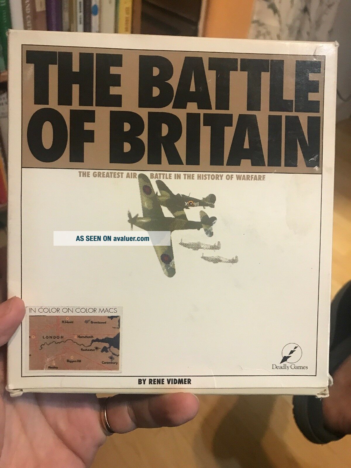 Vintage 1991 Battle Of Britain Computer Game For Older Macs Plus ...