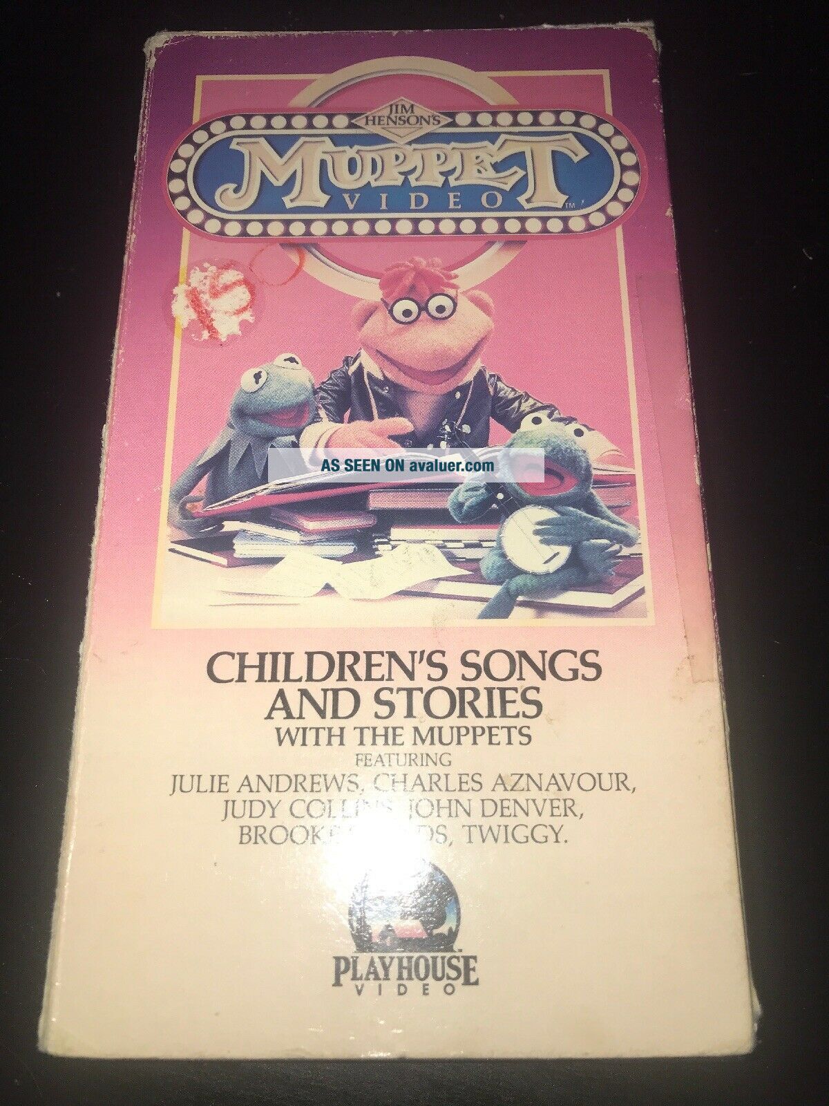 Muppet Video Series Children ' S Songs And Stories JIM HENSON VHS ...