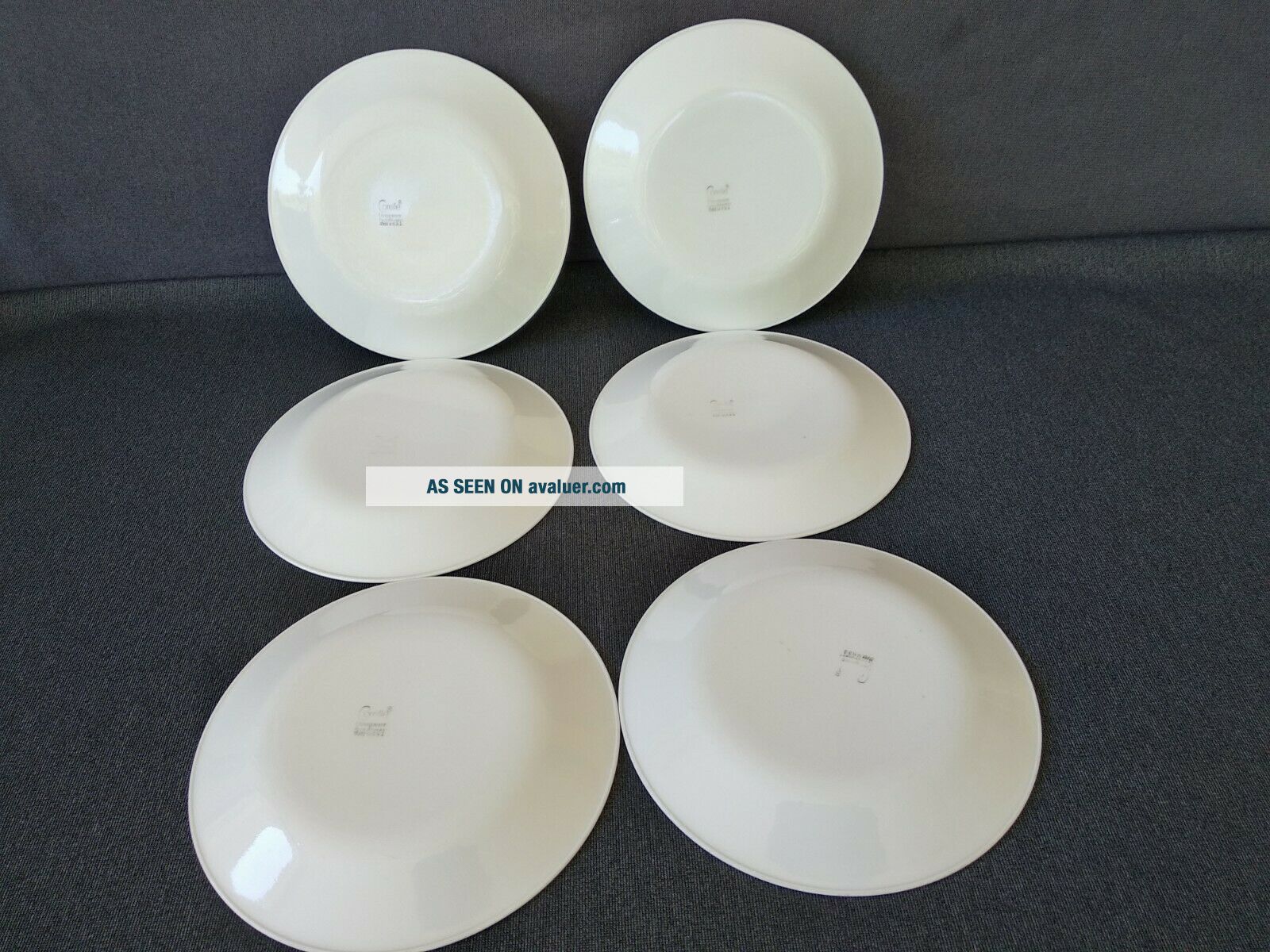 Vintage Corelle Corning Ware Butterfly Gold 6 3/4 " Side Plates - Set ...