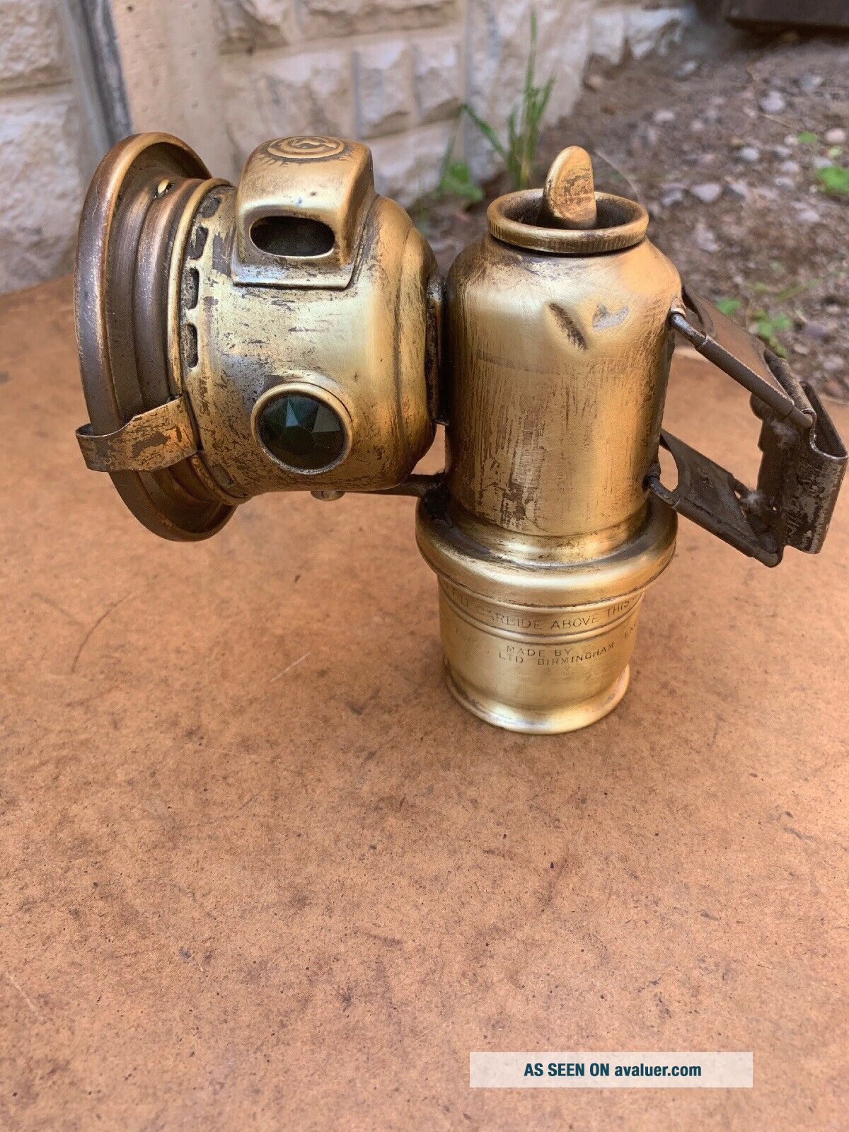 Vintage Joseph Lucas Calcia Cadet Bicycle Lamp | #7842830