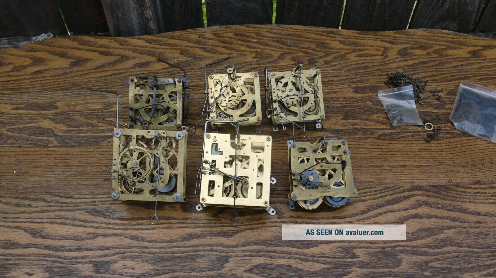 6 Vintage German Black Forest Cuckoo Clock Movements Regula Etc Parts ...