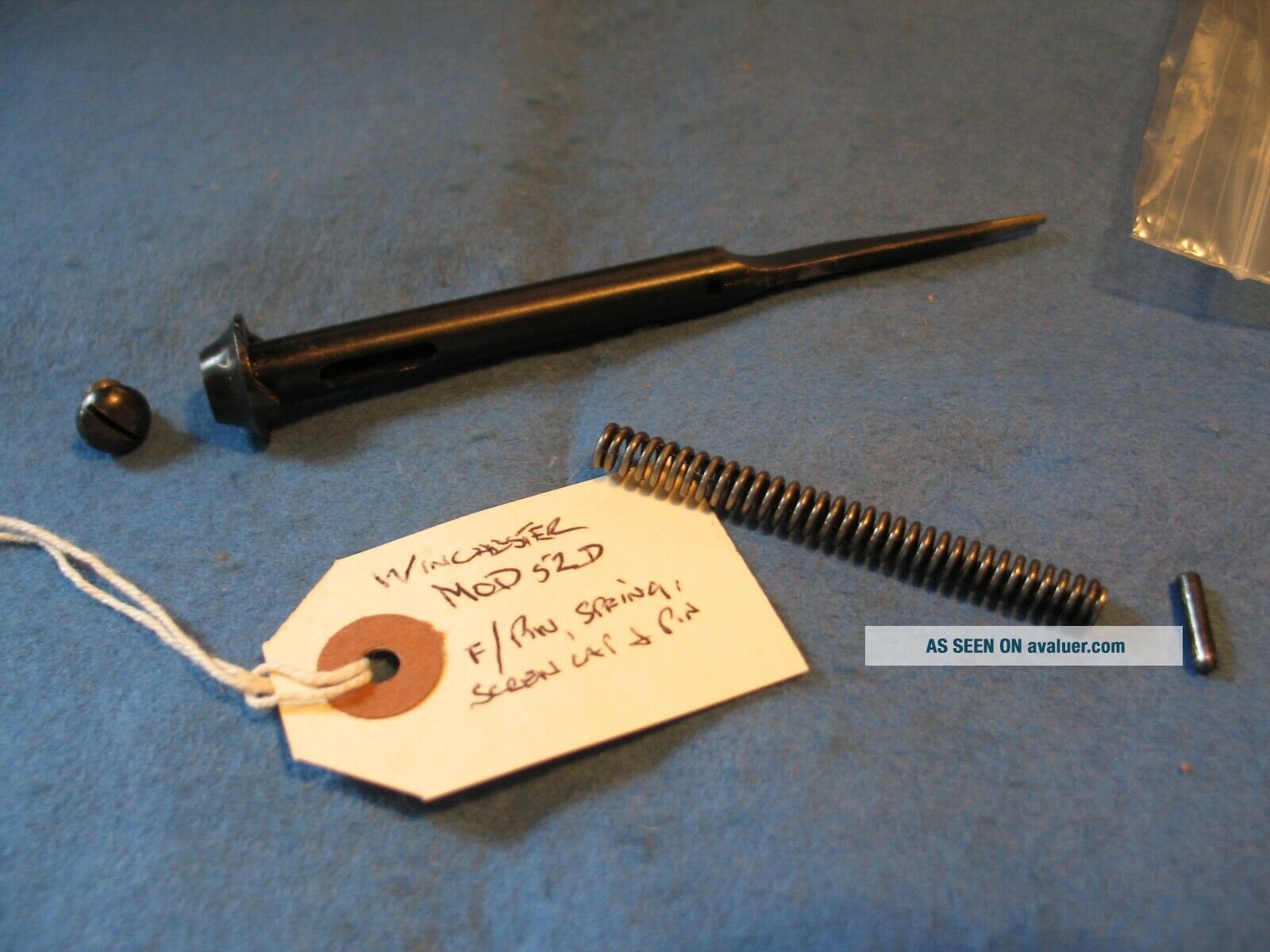VINTAGE WINCHESTER MODEL 52 D TARGET RIFLE PARTS F/PIN ASSEMBLY | #7844916