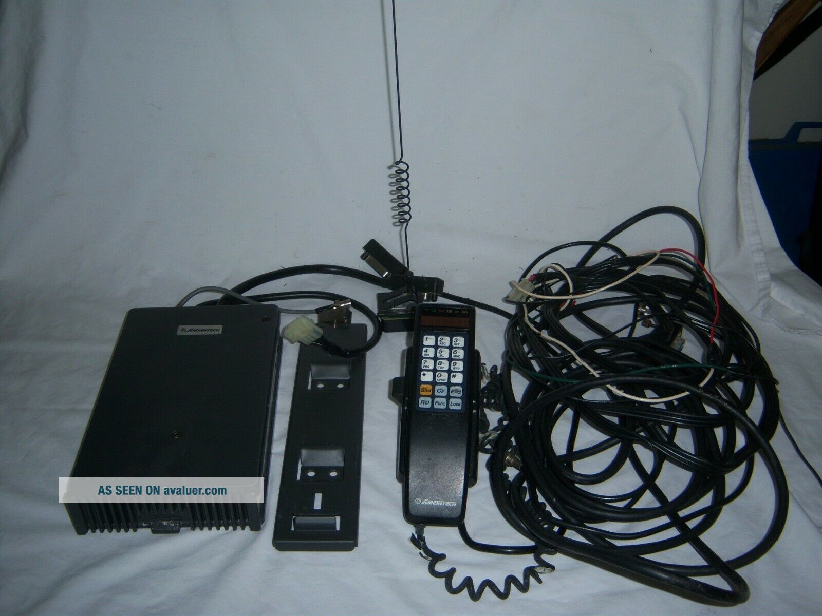 Vintage Ameritech Oki Telecom Mobile Phone Unit Car Cell Phone Complete ...