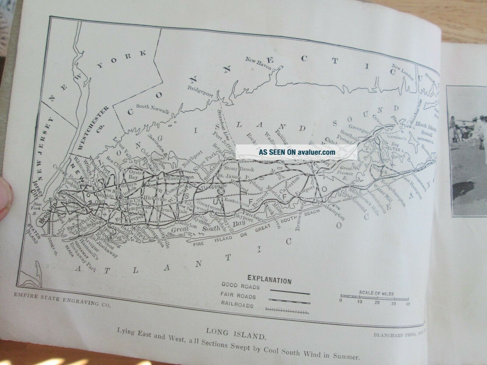 Vintage 1900 LONG ISLAND RAILROAD COMPANY Book Of Illustrations & Map ...