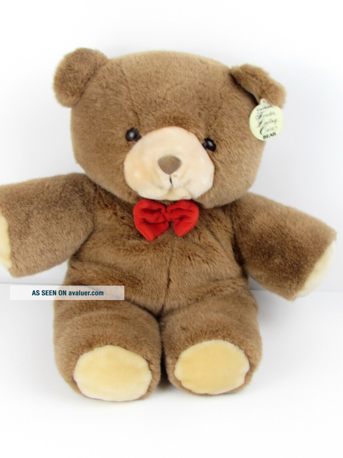 GERBER Vintage TLC Tender Loving Care BEAR Stuffed Animal PLUSH Brown ...