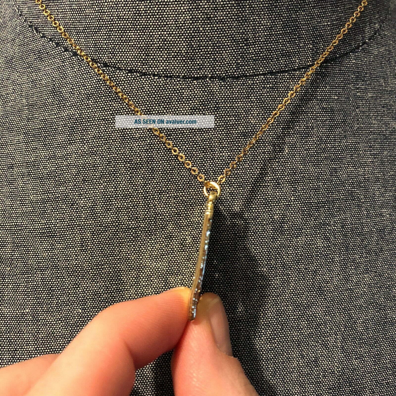Vintage 1990s Kids On The Block NKOTB Gold Colored Necklace Pendant ...