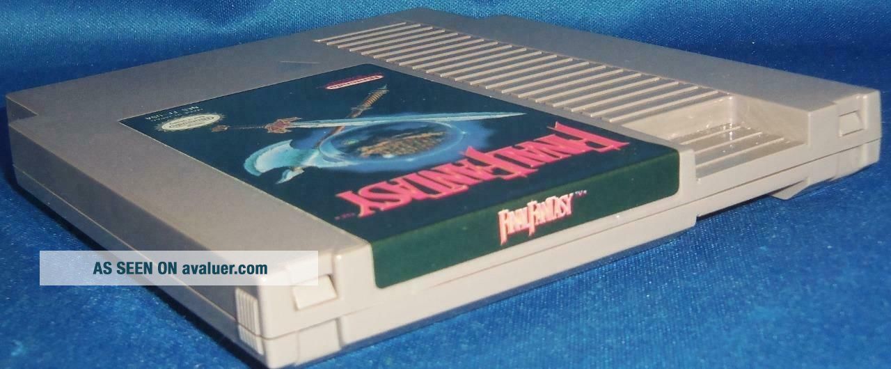 Vintage Nintendo NES Final Fantasy Video Game MISSING MAPS | #7883665