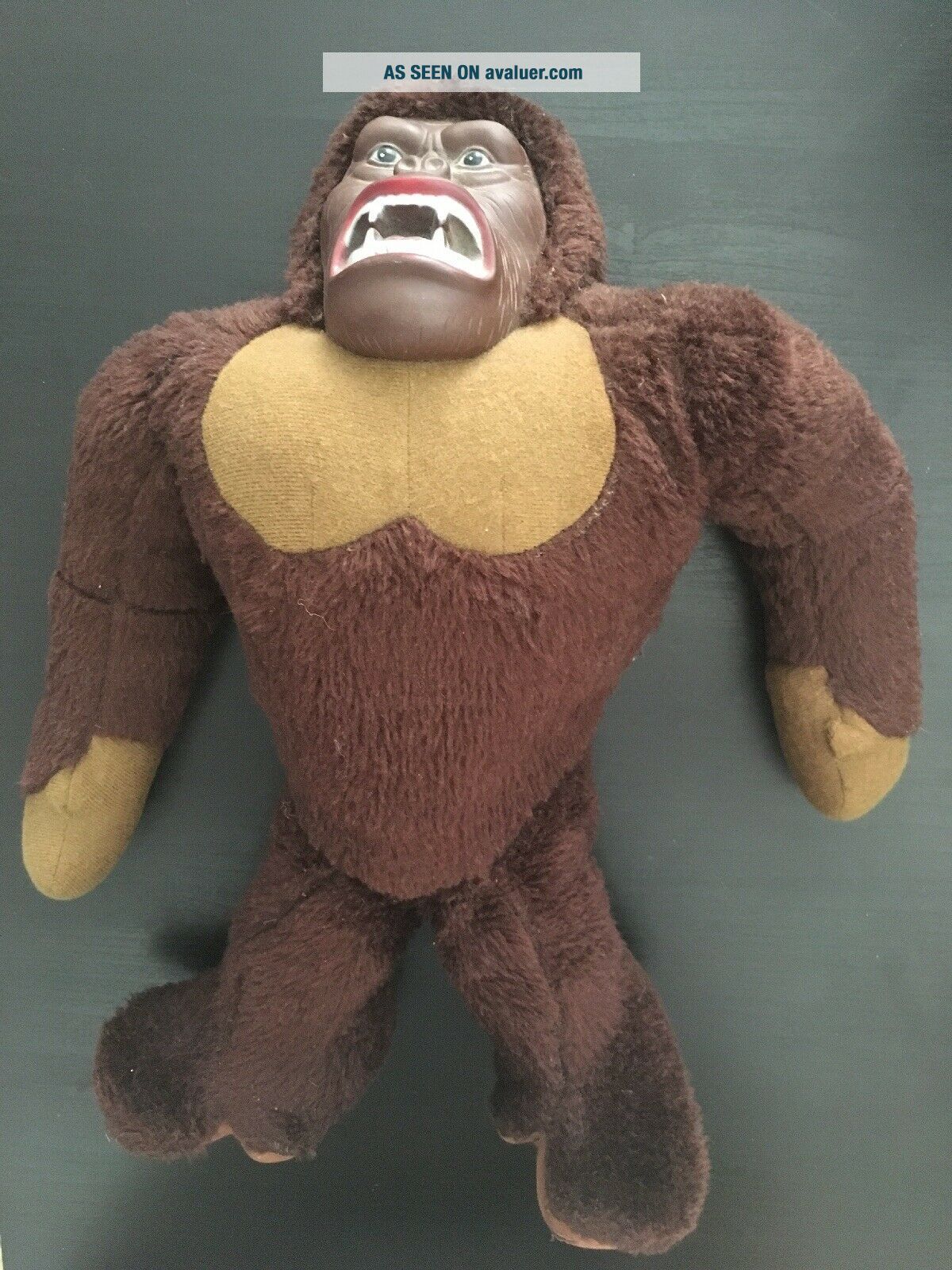 Vintage 1976 Mego King Kong 15 " Plush Doll Stuffed Gorilla Samet And ...