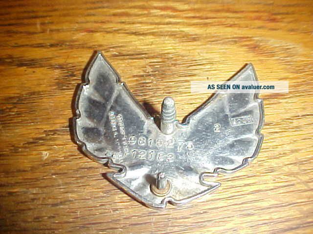 Vintage Pontiac TRANS AM/FIREBIRD Metal Bird Emblem HEADER PANEL | #7883348