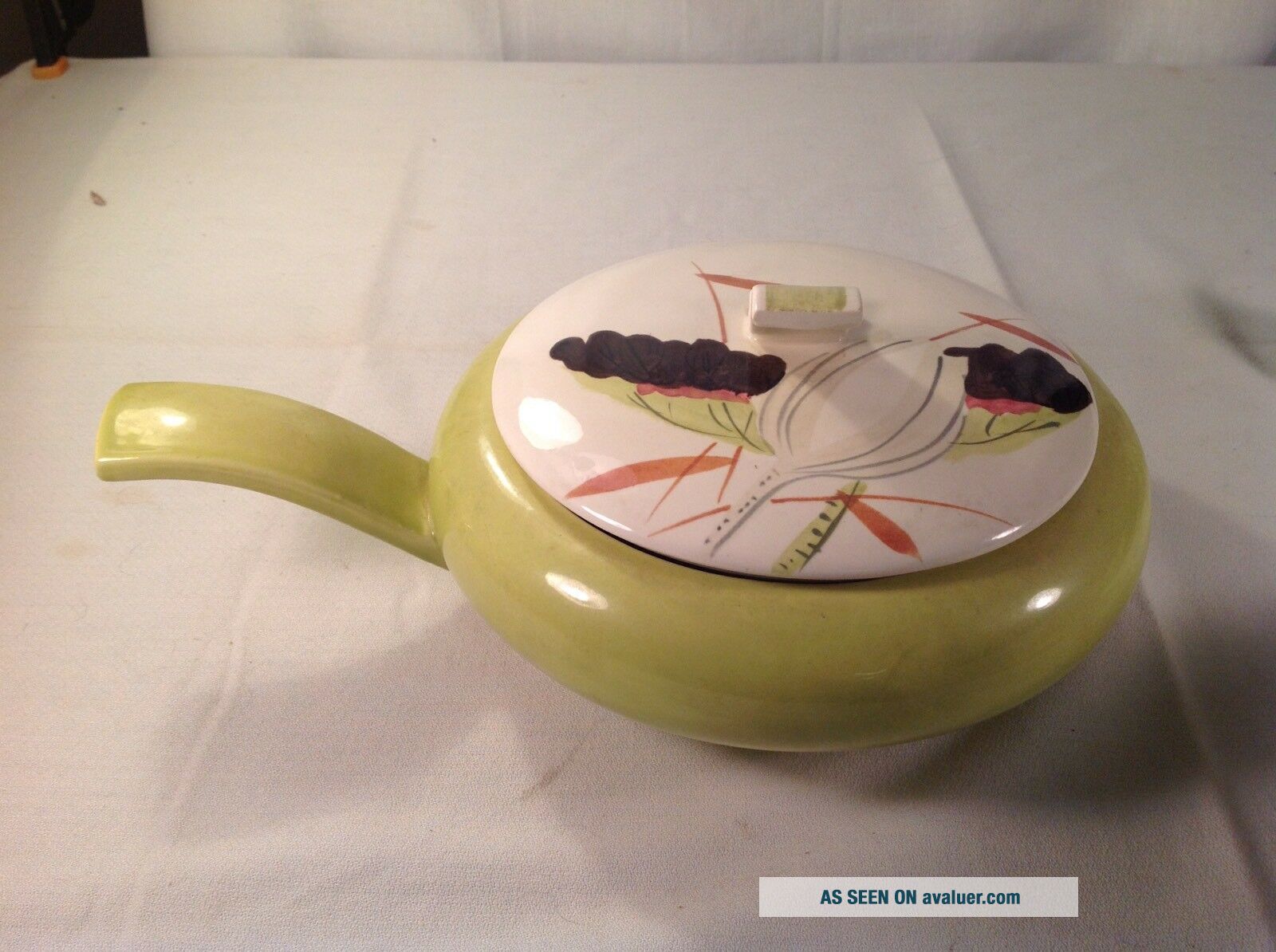 Vintage 1941 Red Wing Pottery Dinnerware Lotus Covered Vegetable ...