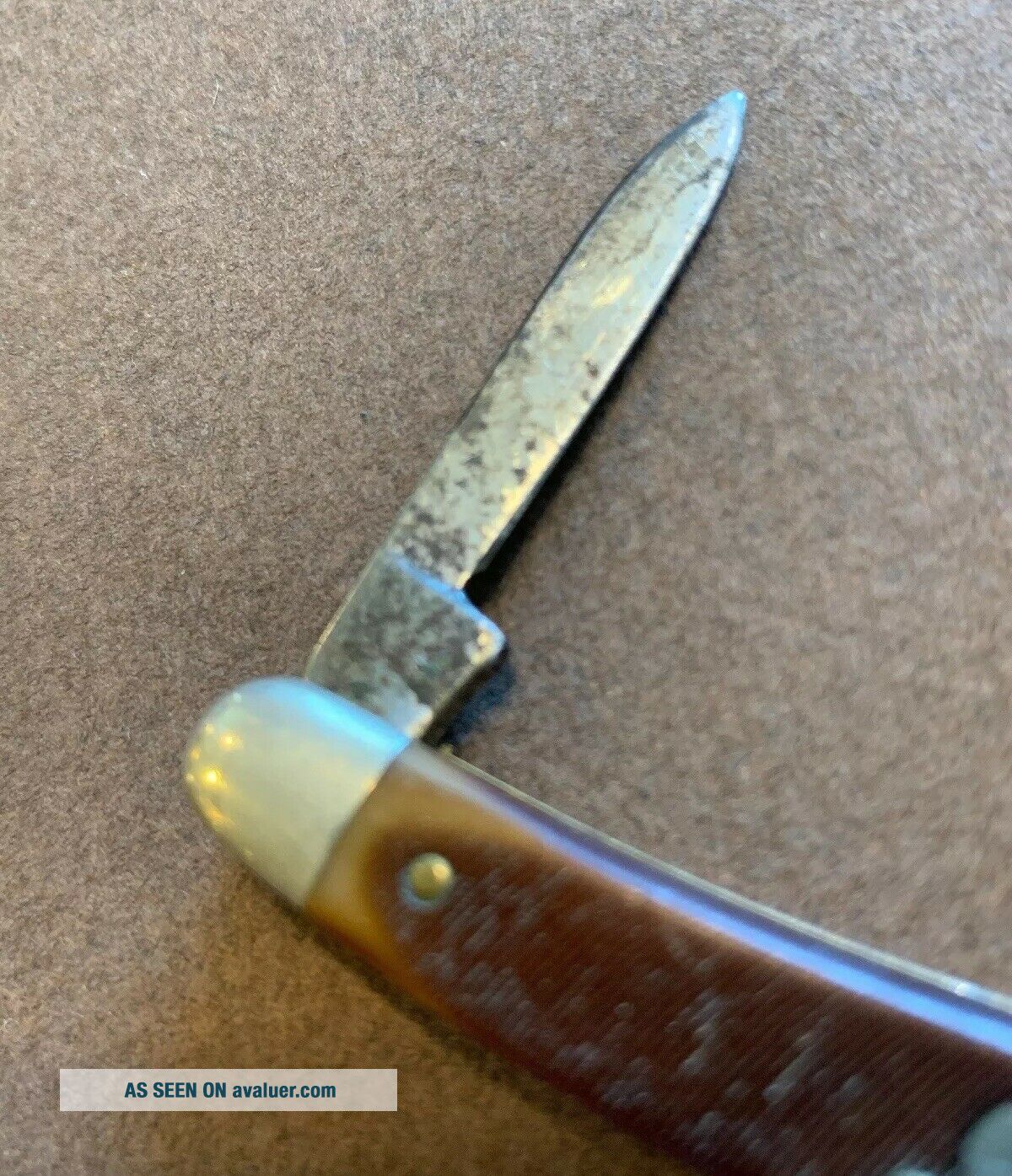 Vintage Schrade Old Timer 3 Blade Pocket Knife | #7910473