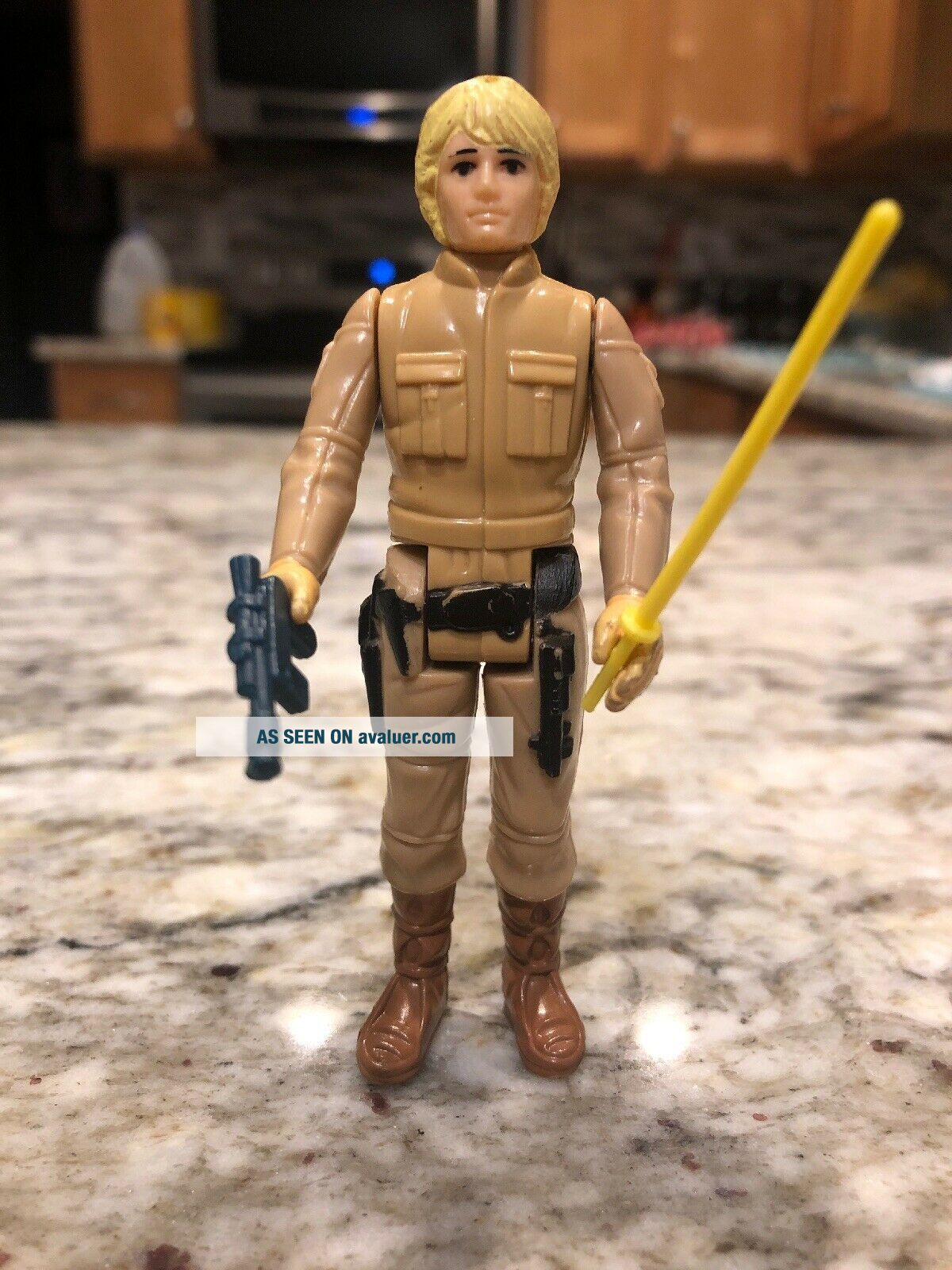 Vintage 1980 Kenner Star Wars Luke Skywalker Bespin Complete Weapon ...