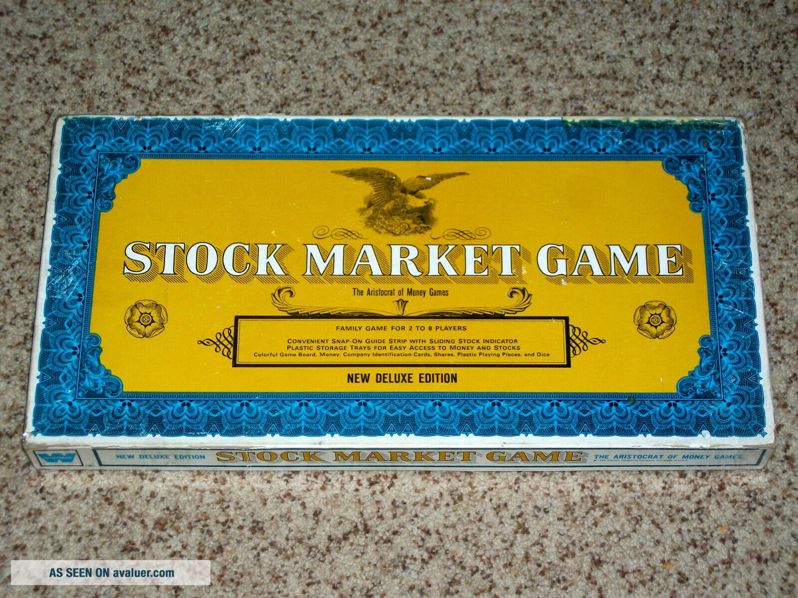 Vintage Stock Market Game Deluxe Edition Whitman 1968 Almost Complete ...