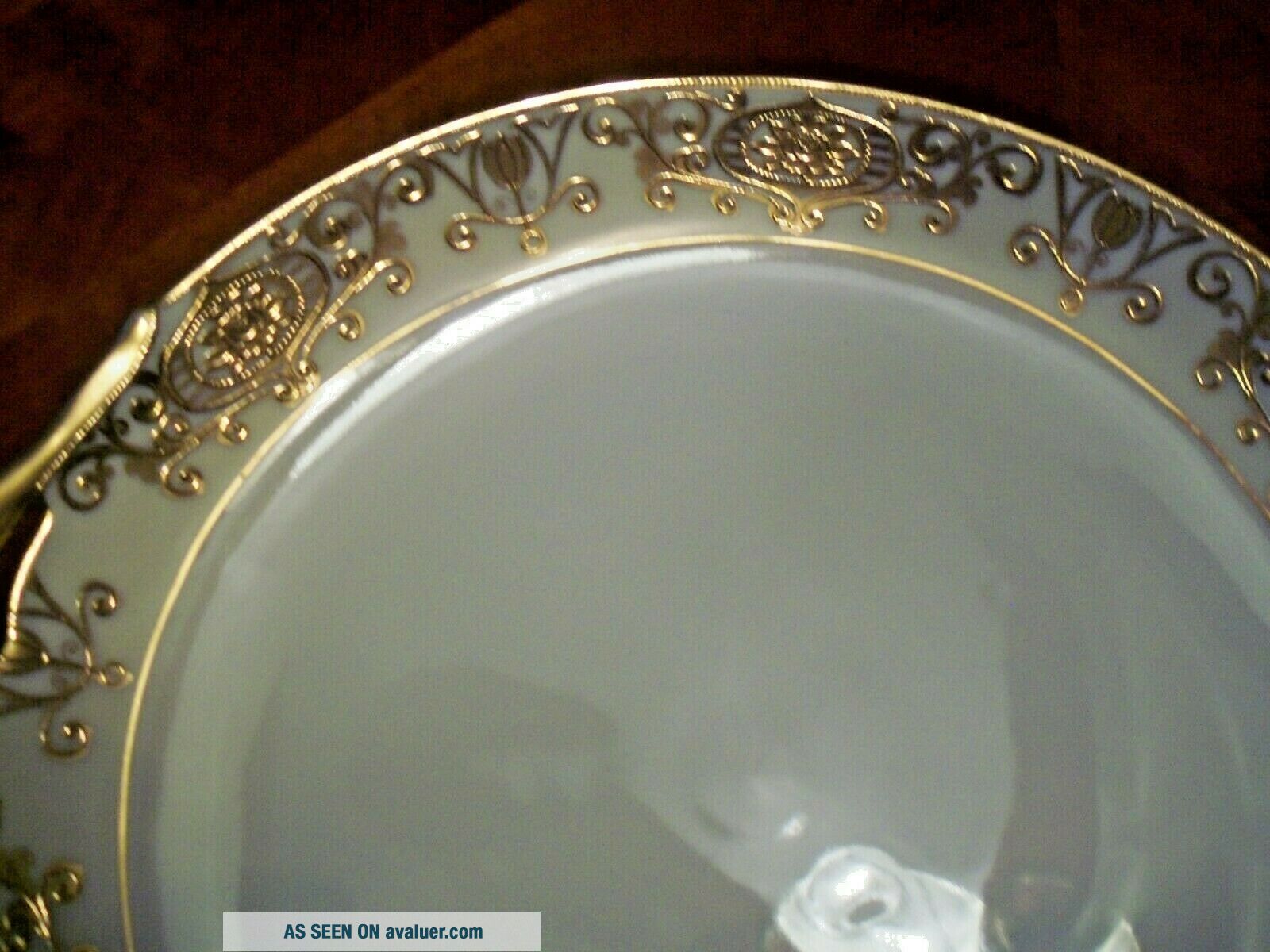Vintage Noritake China 16034 175 Christmas Ball Handled Serving Or Cake ...