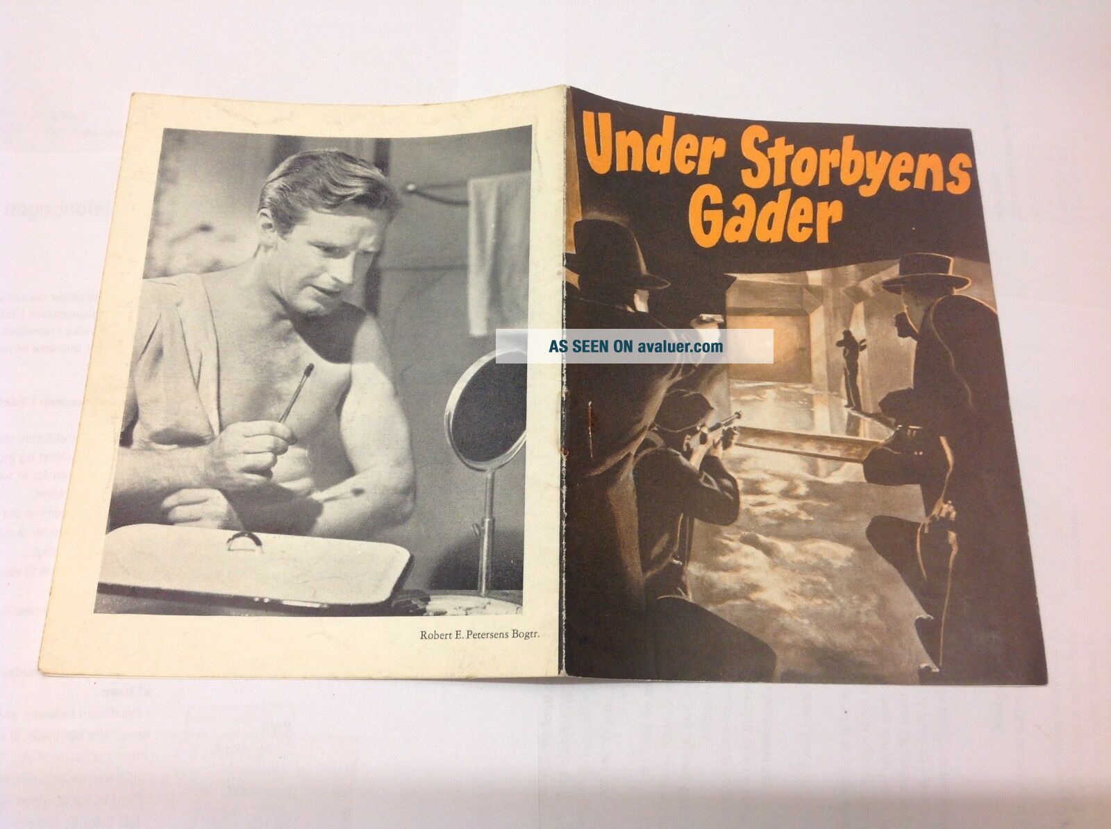 He Walked By Night Richard Baseheart Scott Brady Vtg 1948 Danish Movie ...