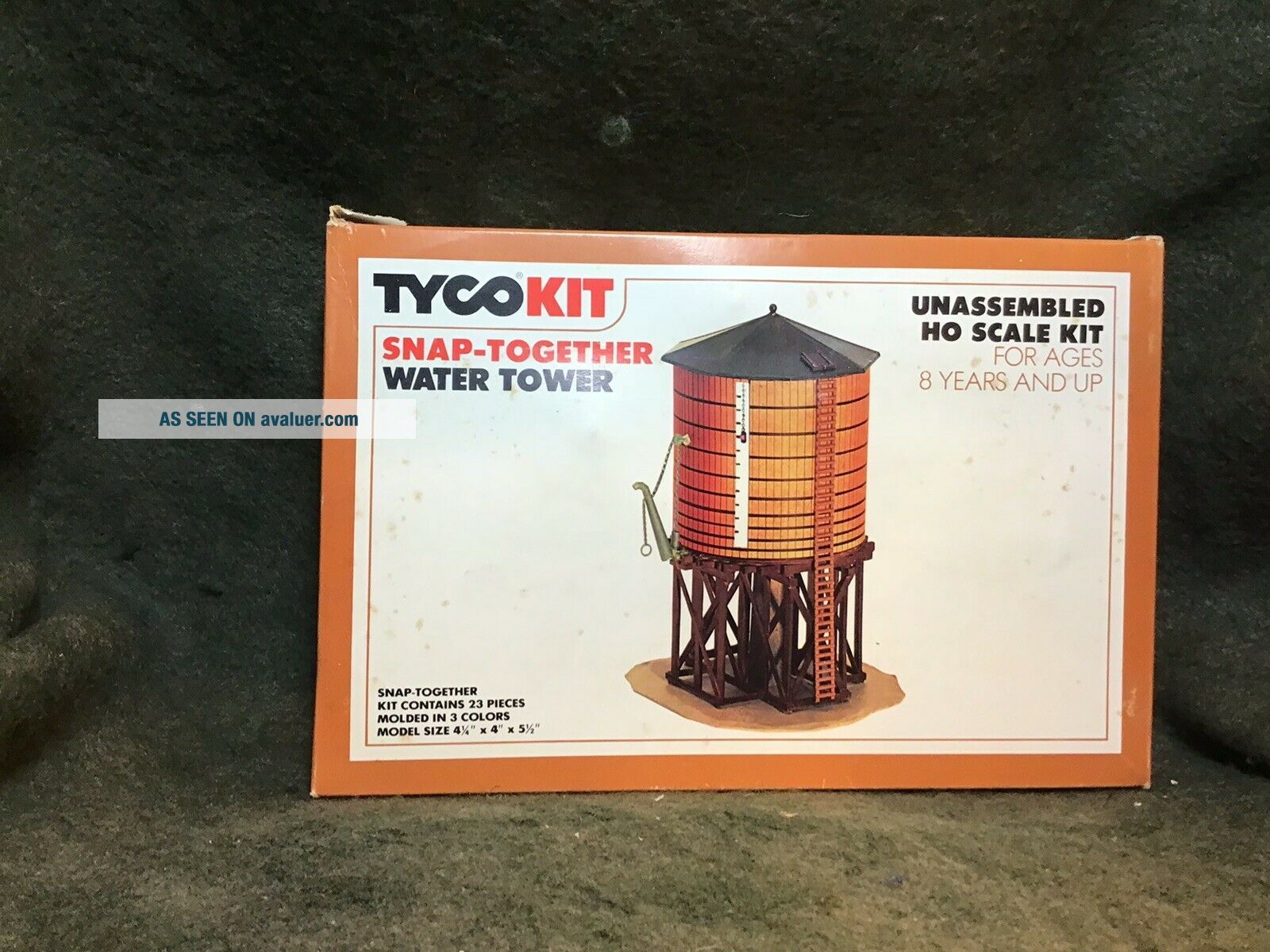 Vintage Tyco Kit Water Tower Snap Together HO Scale Train Building Set ...