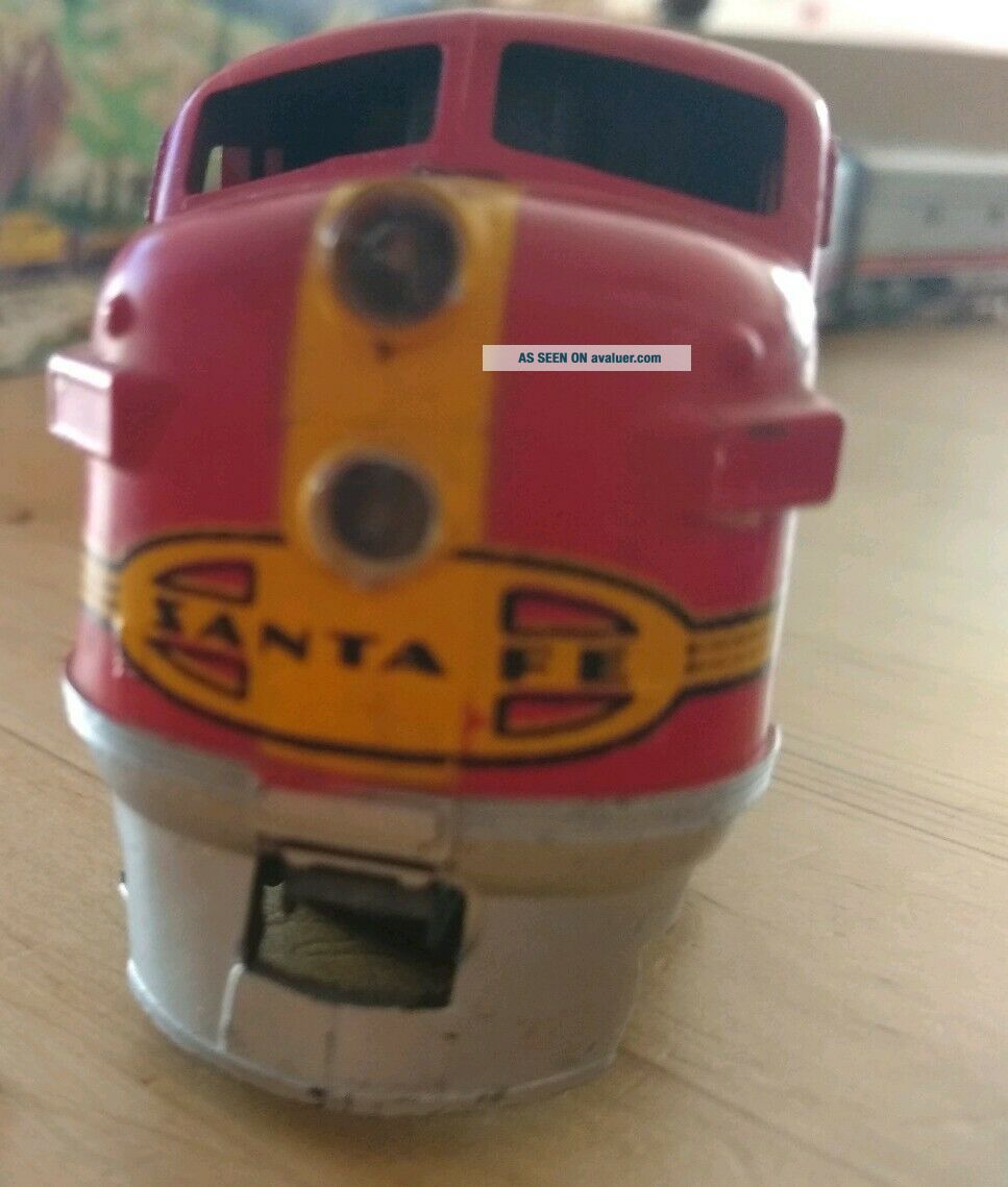 Vintage Life - Like Santa Fe Diesel Engine Train Car HO Gauge Scale ...