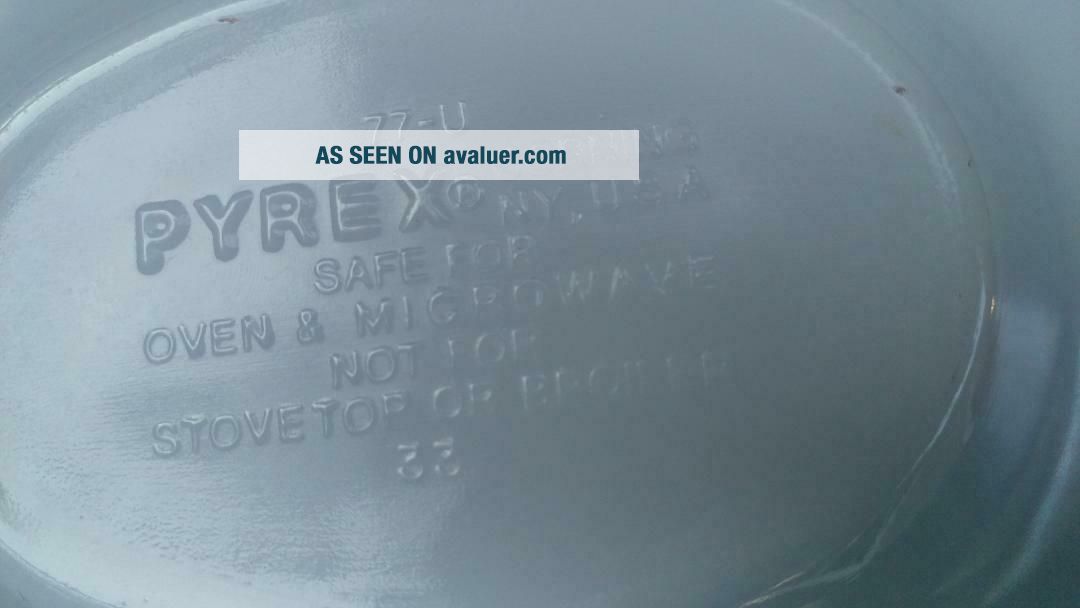 Vintage Pyrex Underplate 77U Old Town Blue Onion Corning 1970 | #7961580