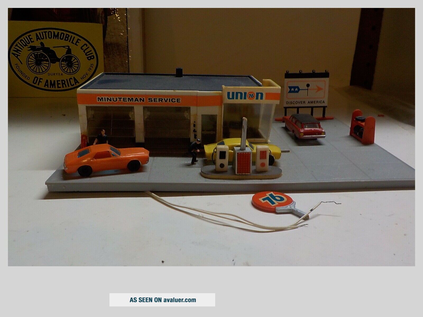 HO Vintage 70 ' S Tyco Union 76 Lighted Detailed Service Station 943 ...