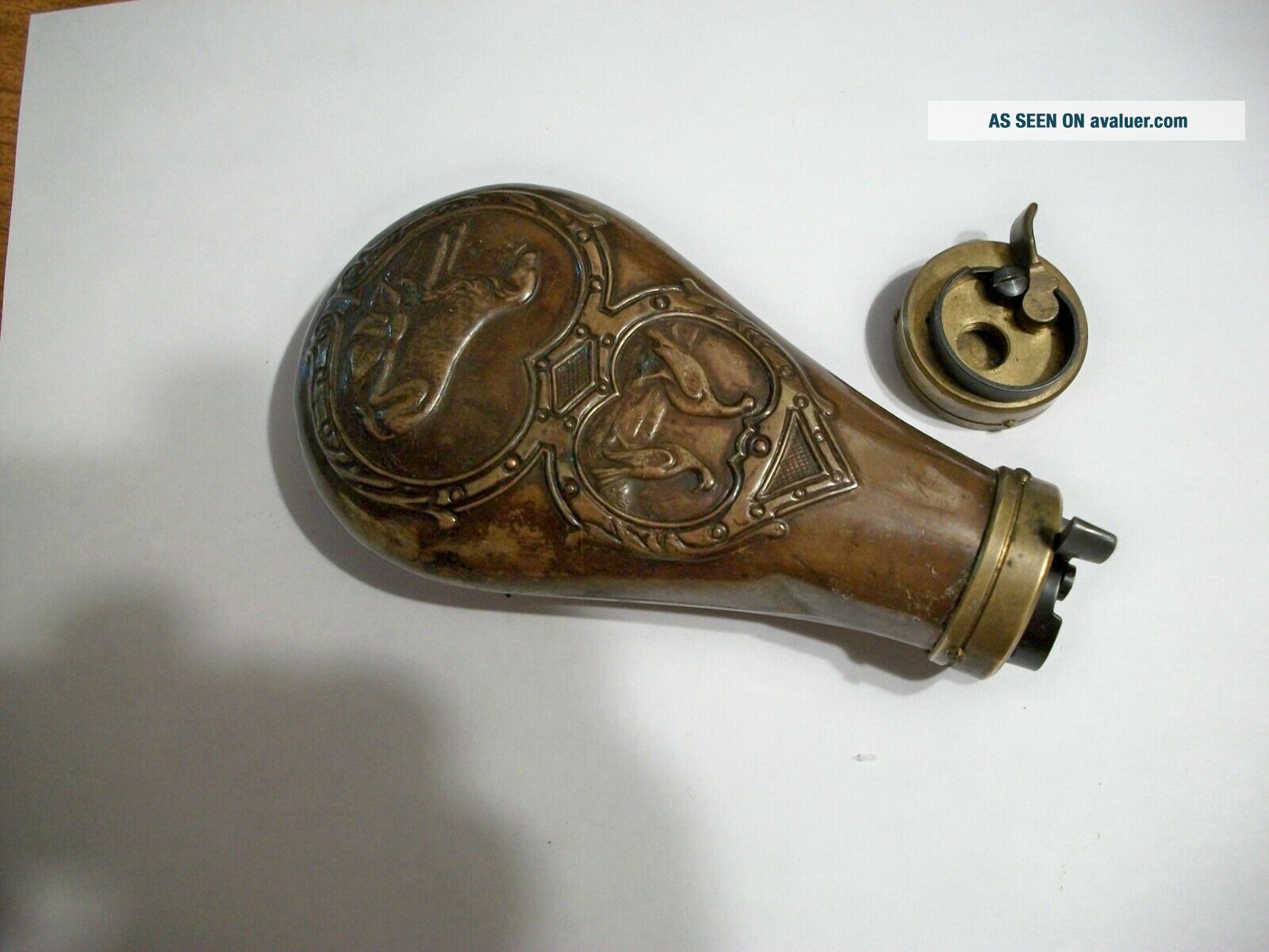 Black Powder Flask Made In Italy | #7977908