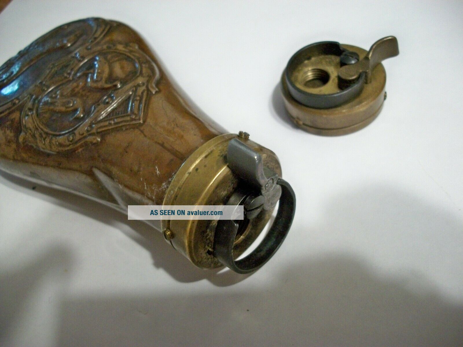 Black Powder Flask Made In Italy | #7977908