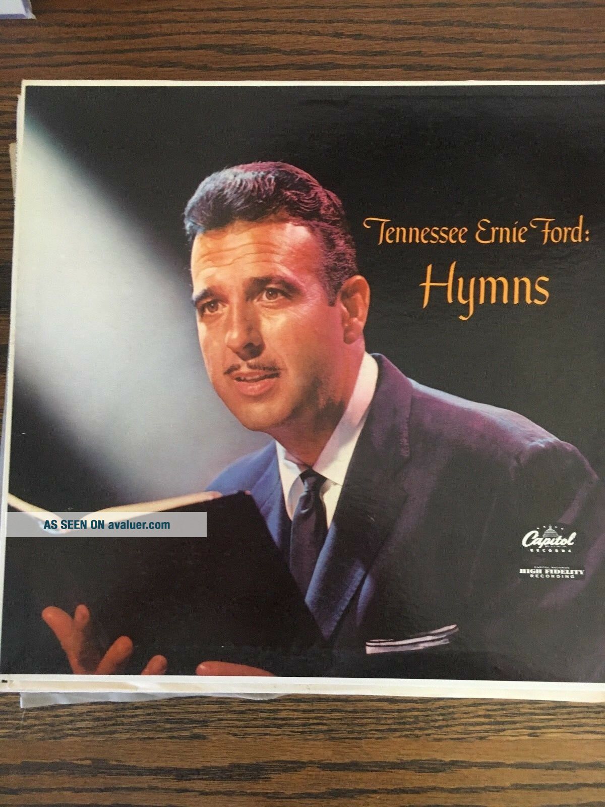 Tennessee Ernie Ford Hymns Vinyl Record - Vintage | #7986615