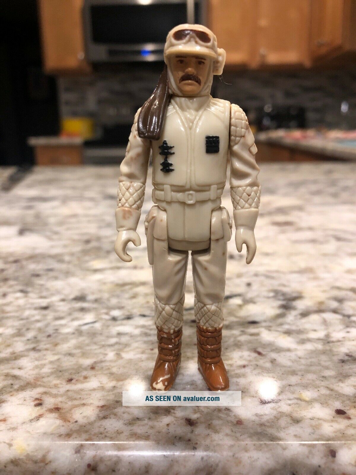 Vintage 1980 Kenner Star Wars ESB Hoth Rebel Commander Near Complete ...