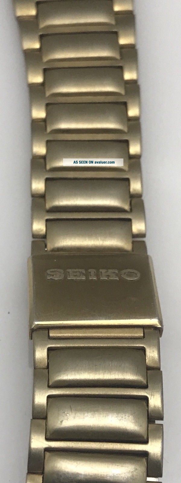 Vintage Seiko Gold Tone Watch Bracelet Deployant Deployment Clasp ...