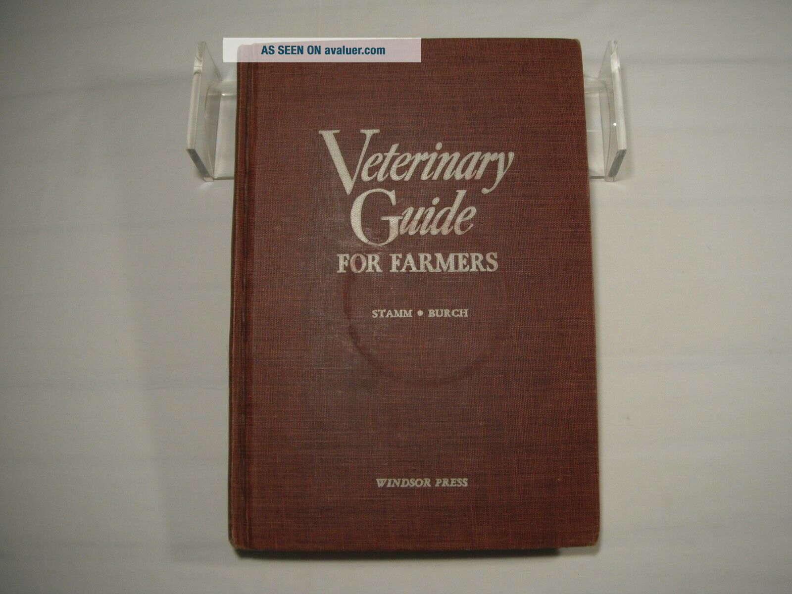 Vintage Veterinary Guide For Farmers Illustrated Hardcover 1951 By G. W ...