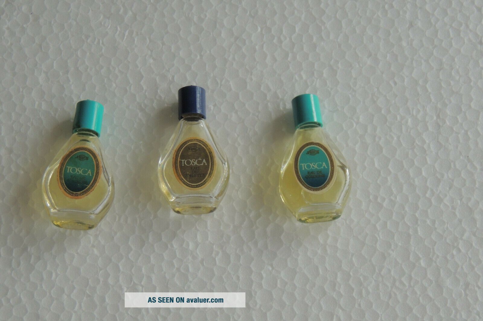 VINTAGE 4711 TOSCA Eau De Cologne Splash From Germany 3 Sample Bottle ...