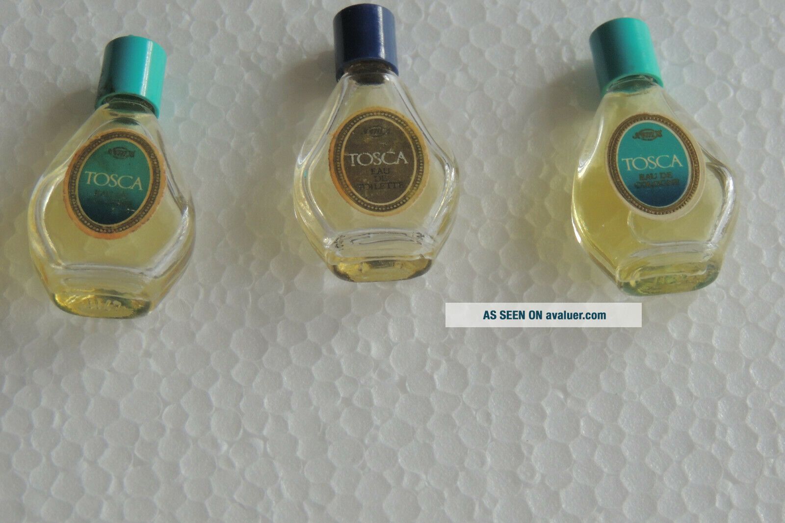 VINTAGE 4711 TOSCA Eau De Cologne Splash From Germany 3 Sample Bottle ...